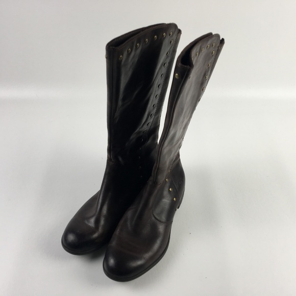 Born | Shoes | Born Womens Brown Bolted Riding Boots Dr0490 | Poshmark